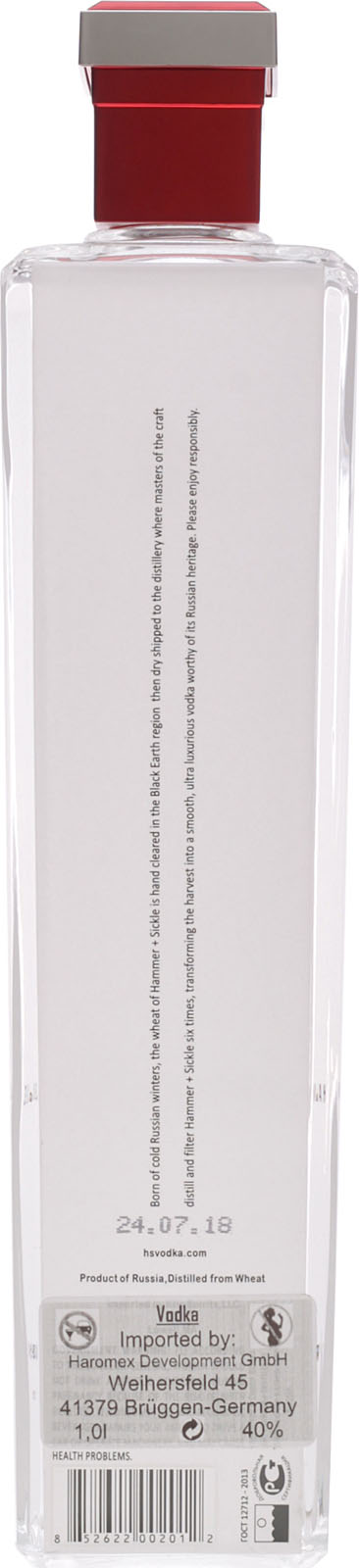 Hammer & Sickle Vodka 1,0 Liter 40 % Vol. im Shop kaufe