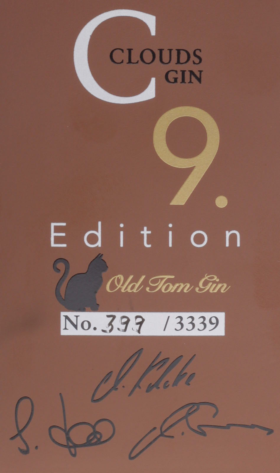 Humbel Clouds Gin Distillers Cut Limited Edition Nr. 9