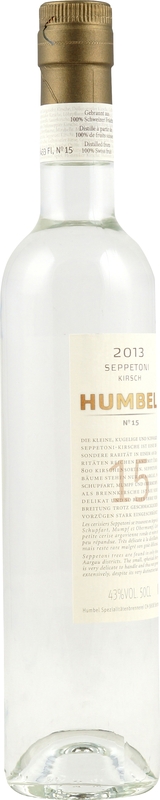 Humbel Nr 15 Seppetoni Kirsch 500ml 43% im Shop kaufen.