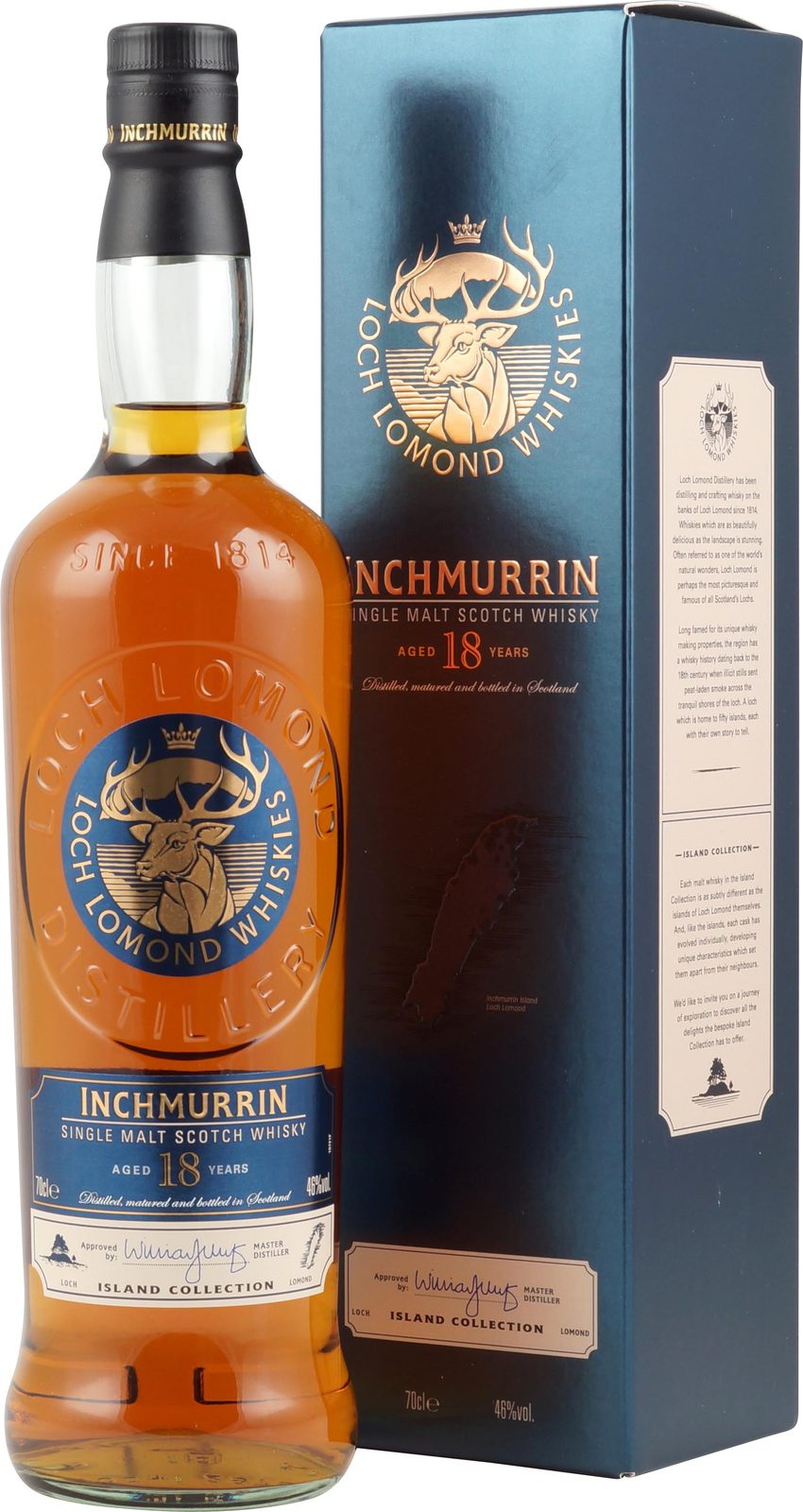 Inchmurrin 18 Jahre 0,7l 46% Vol. - mehr Whiskys bei un