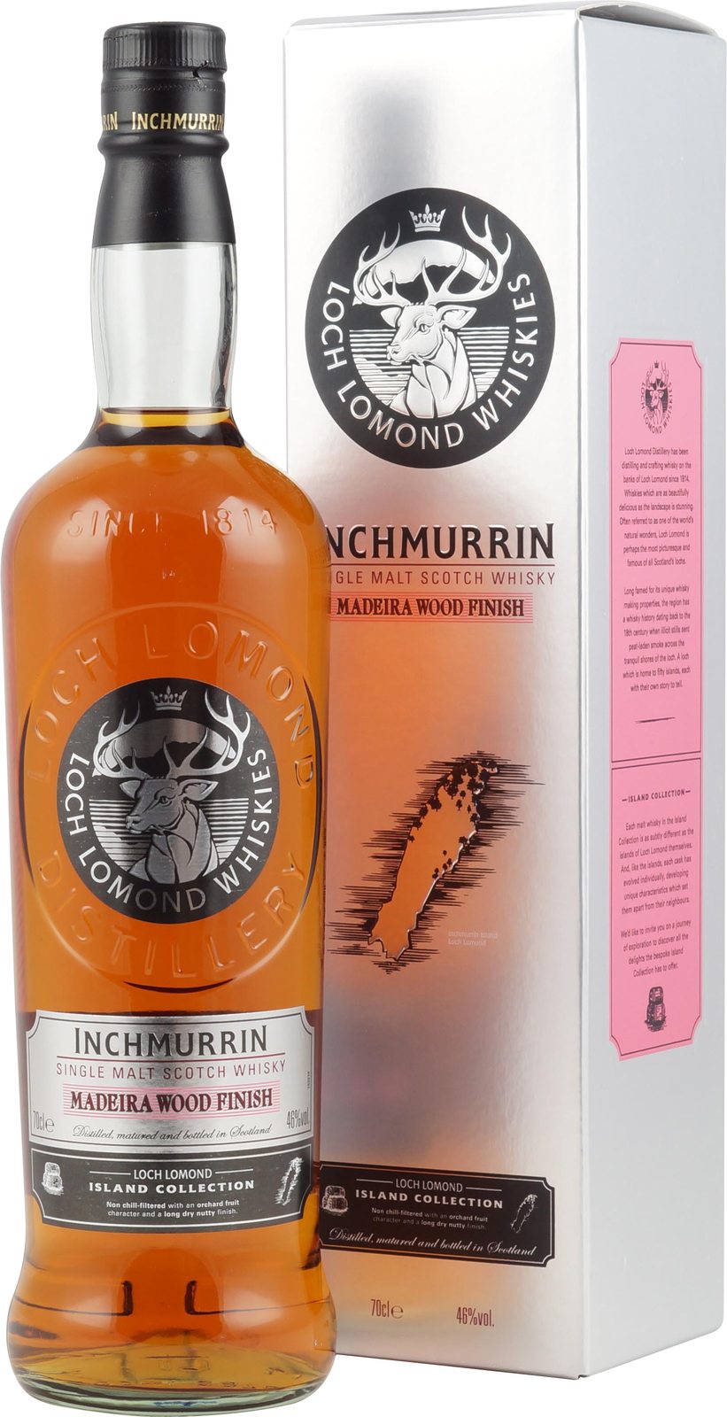 Inchmurrin Madeira Wood Finish 0,7l 46% Vol. - mehr Whi