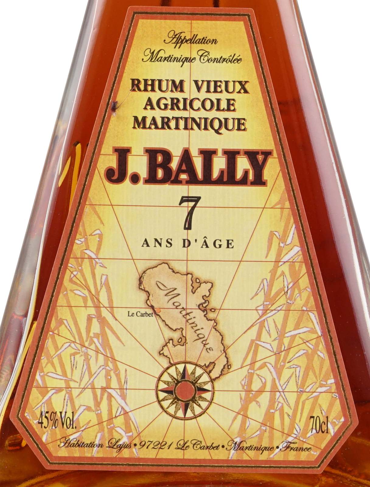 J. Bally 7 Jahre Rhum Agricole 700ml 45% Vol.