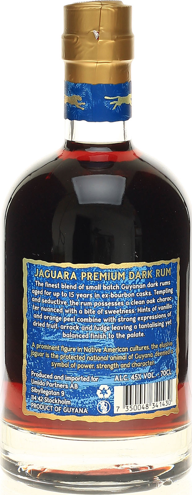Jaguara Premium Dark Rum 0,7 Liter bei uns im Shop kauf