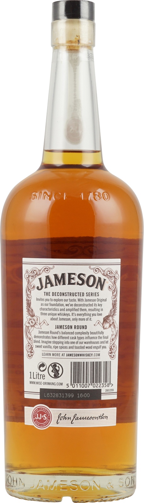 Jameson The Deconstructed - Jameson Round Edition 1,0 L