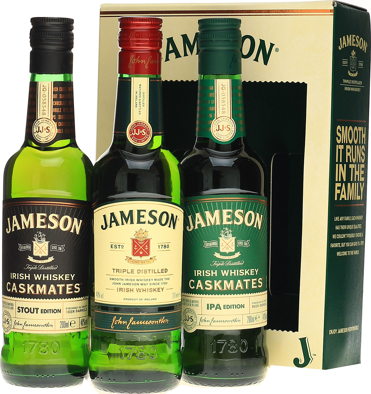 Jameson Triple Pack, irish Whiskey
