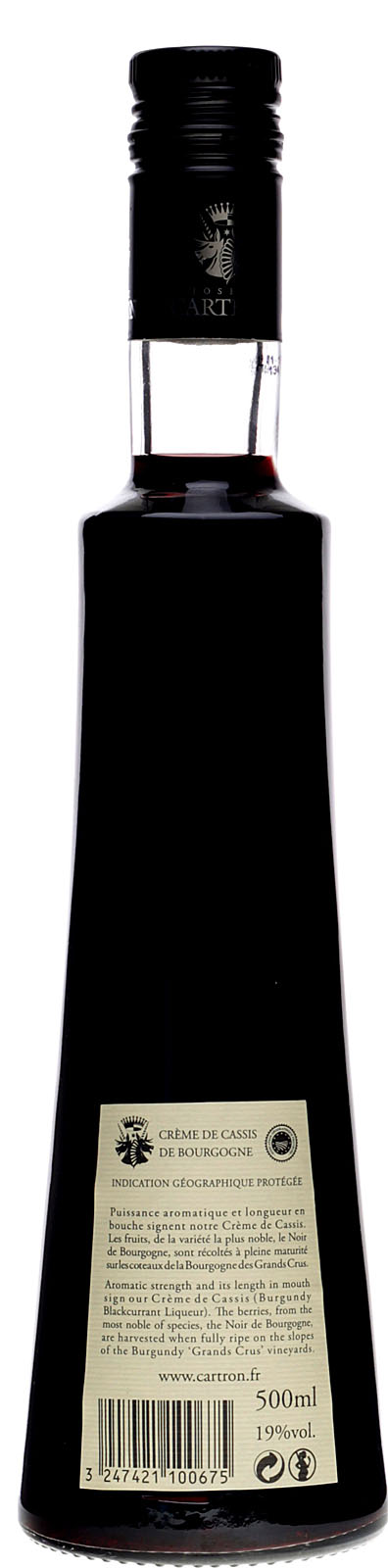 Joseph Cartron Creme de Cassis de Bourgogne Likör hier