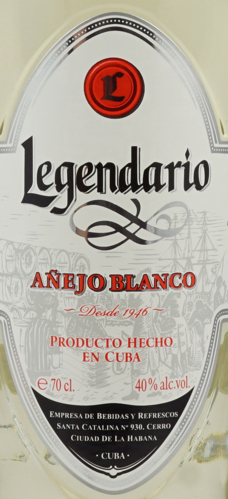 Legendario Anejo Blanco Rum aus Kuba hier im Shop