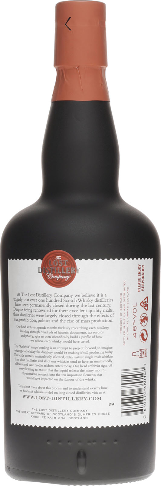 Lost Distillery Archivist Lossit 0,7 Liter 46 % Vol.