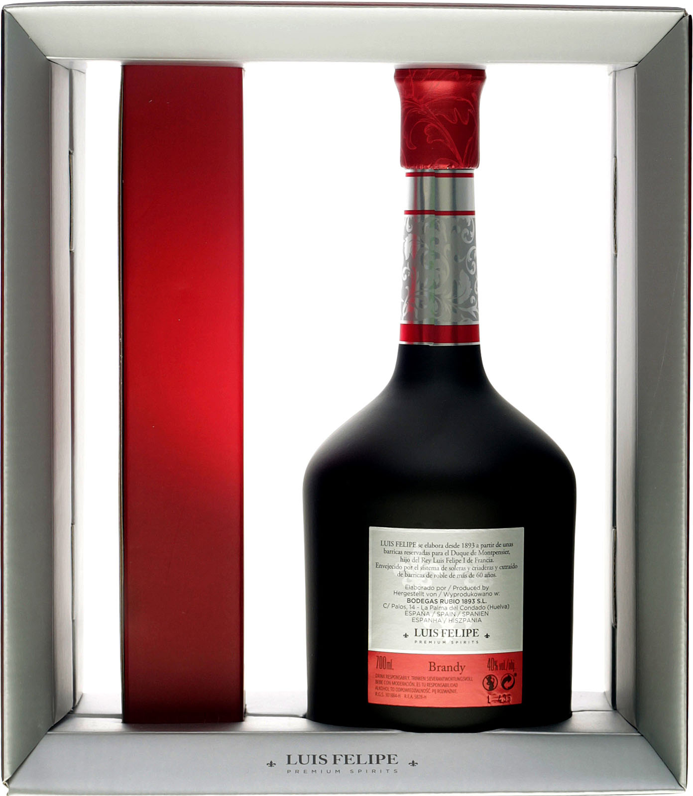 Luis Felipe Gran Reserva Brandy mit Miniaturen kaufen
