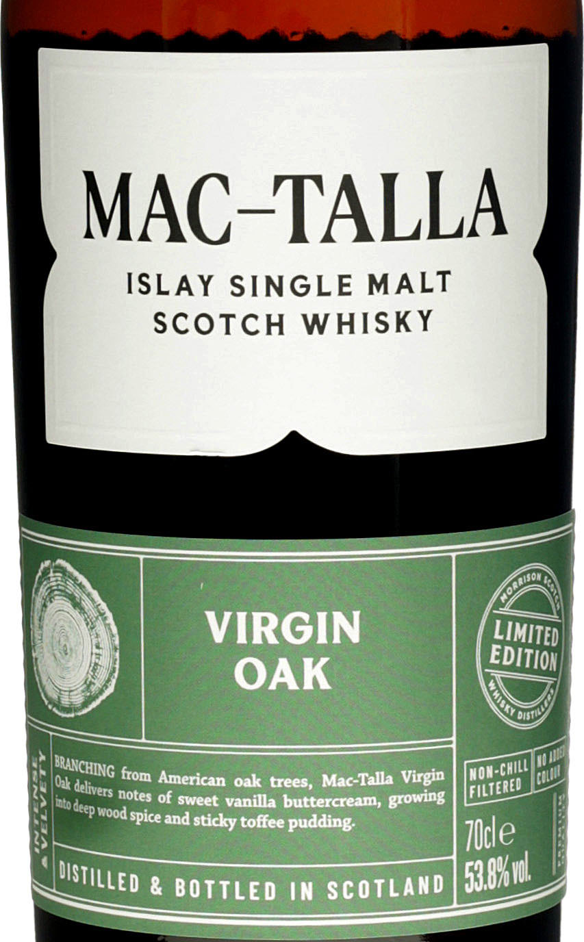 Mac-Talla Virgin Oak Cask Limited Edition Cask Strength