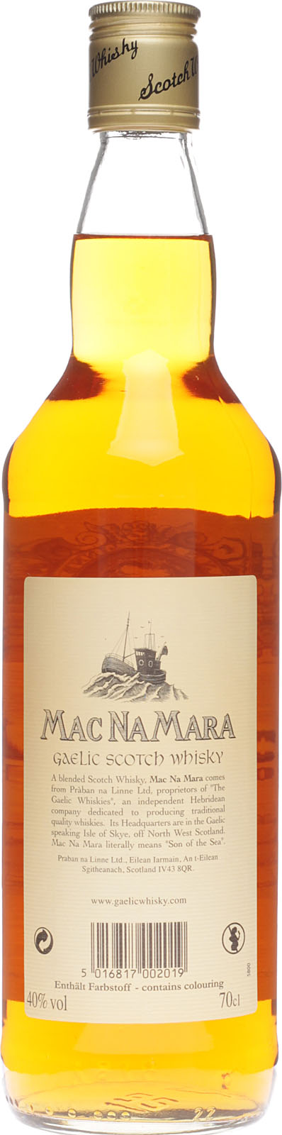 MacNaMara Blended Scotch Whisky hier im Shop kaufen