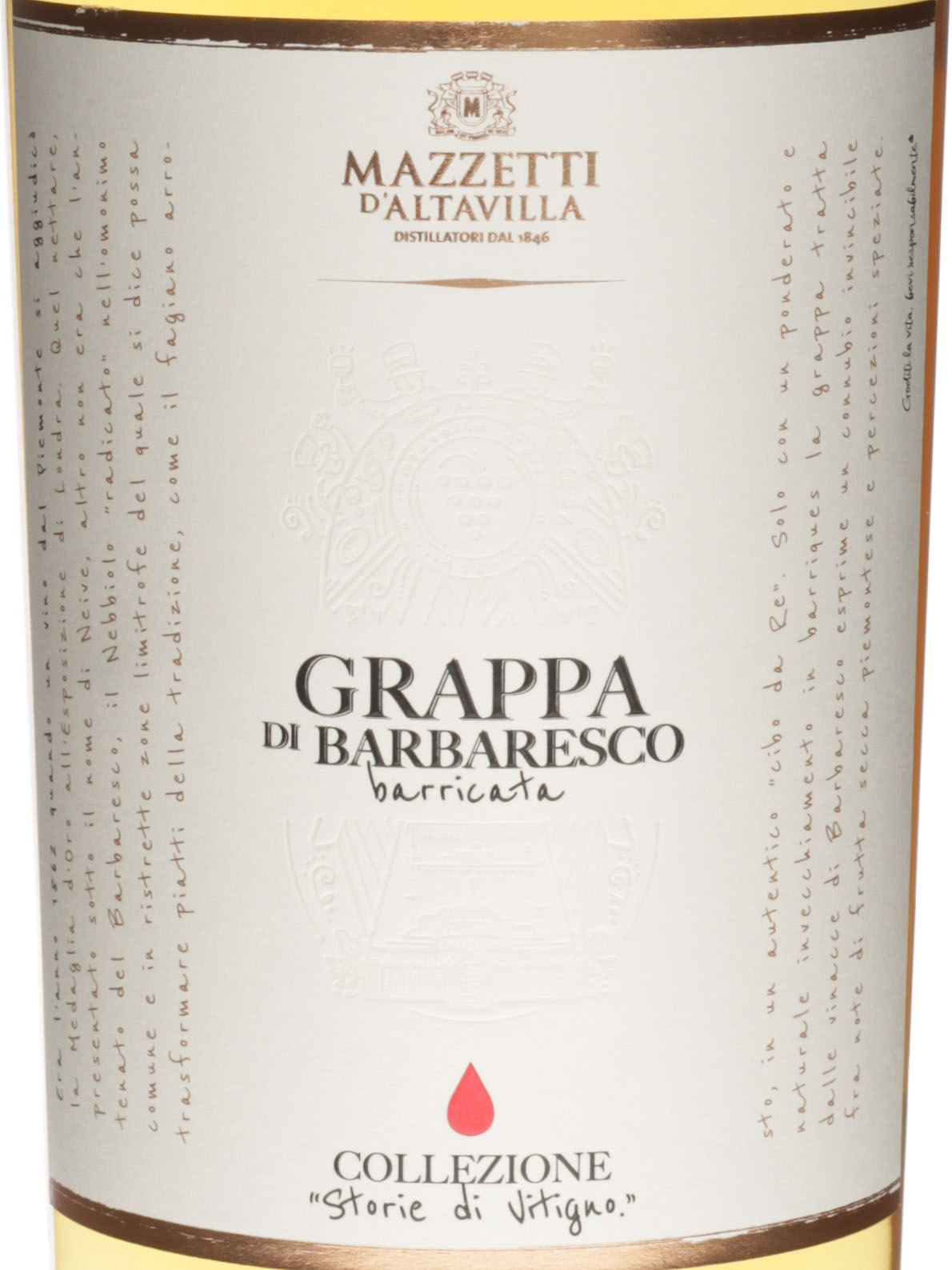 Mazzetti d´Altavilla Grappa Barbaresco Barricata