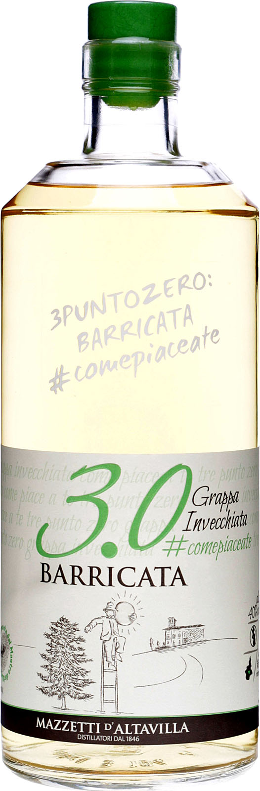 Mazzetti d Altavilla Grappa Barricata Invecchiata