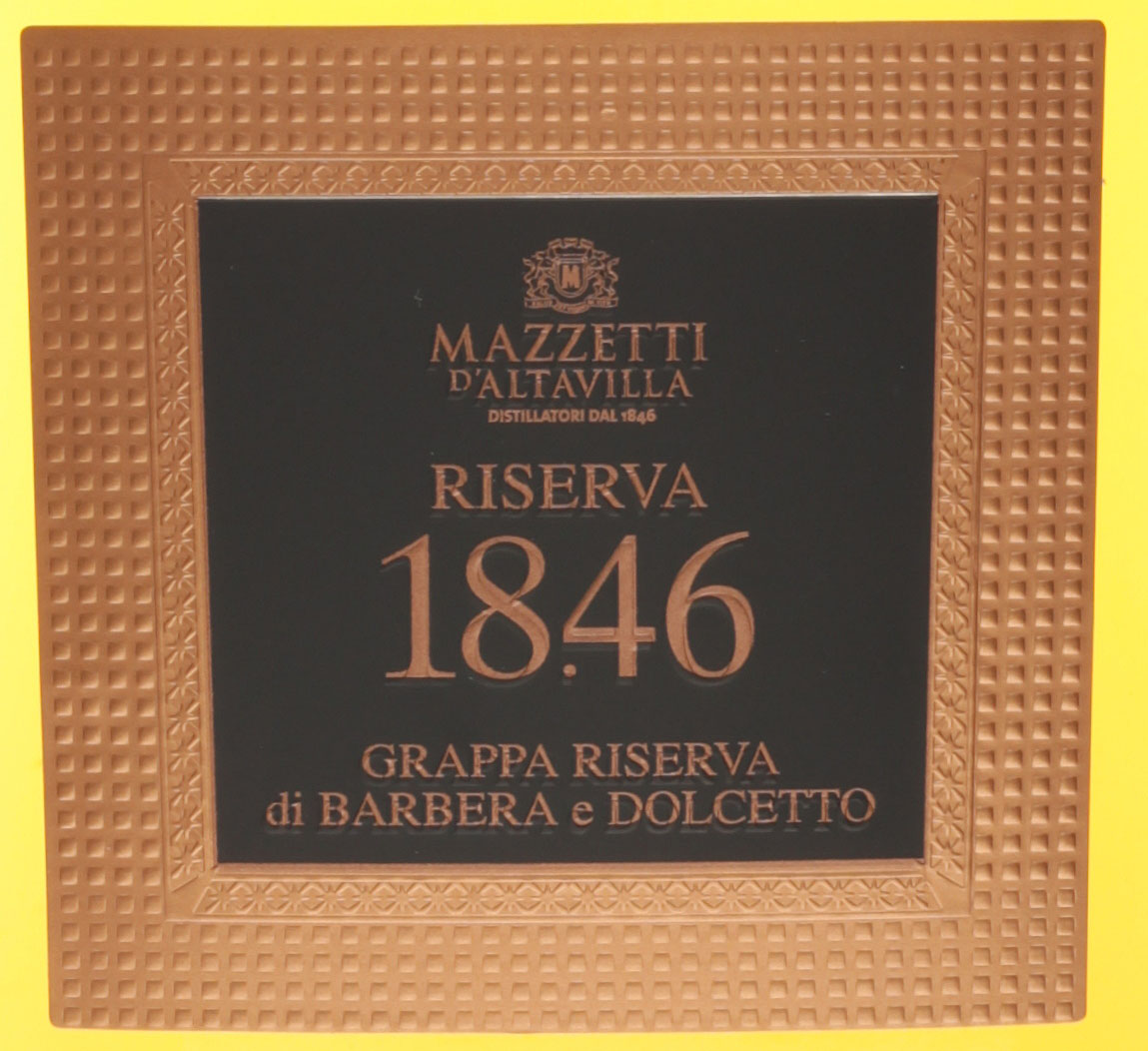Mazzetti d´Altavilla Grappa Riserva 1846