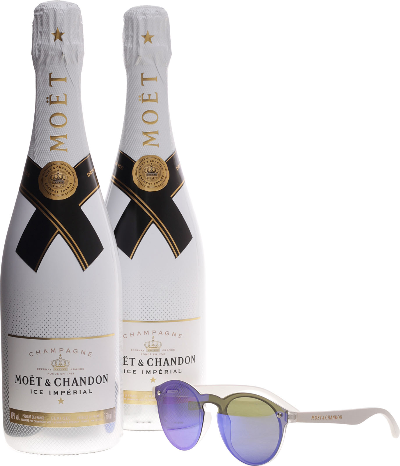 Moet Ice Champagner 2x 0,75 Liter im Sommerset mit Son