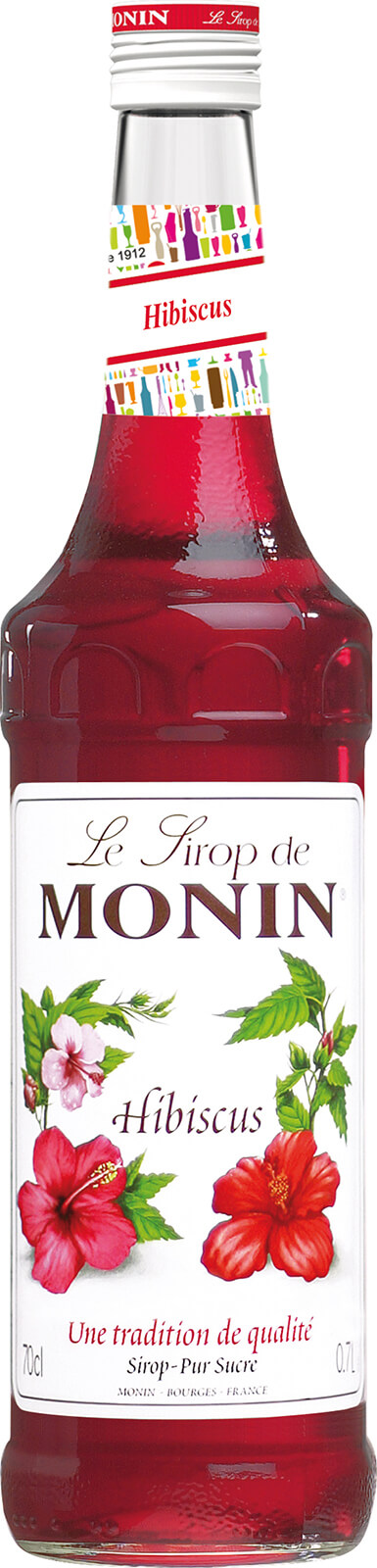 Monin Hibiscus (Hibiskus) Sirup 0,7 Liter