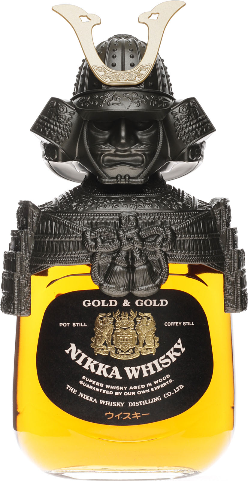 Nikka Gold & Gold Kabuto Samurai Whisky 43 % Vol. im Sh