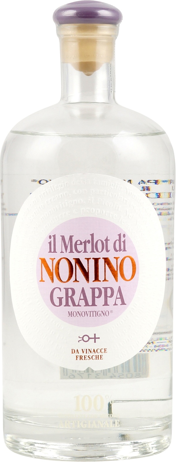 Nonino Grappa Merlot di Nonino 700ml 41% im Shop kaufen