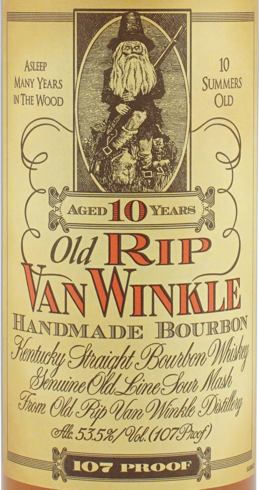 Old Rip Van Winkle 10 Jahre 0,7 Liter 53,5 % Vol., onli