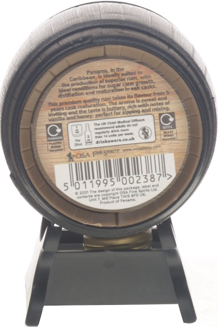 Old St. Andrews Admiral's Cask Rum Mini Barrel kaufen