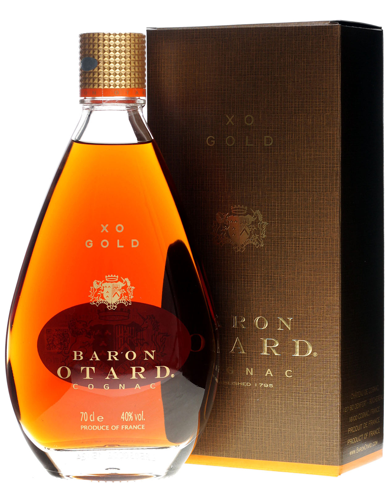 Otard XO Gold Cognac 0,7 L 40 % Vol. sehr günstiger XO