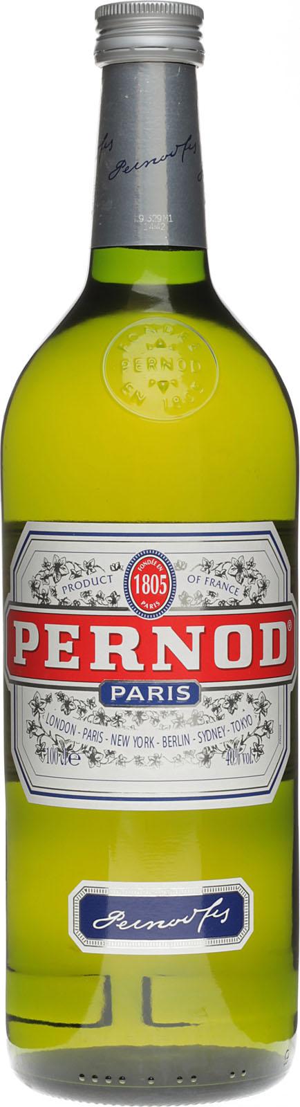 Pernod 1 Liter Inhalt - Der Aperitif mit dem unverwechselbaren Geschmack