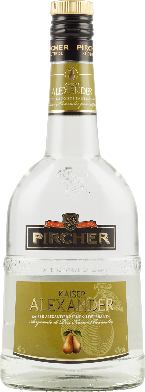 Pircher Kaiser Alexander Birnen Edelbrand aus Südtirol