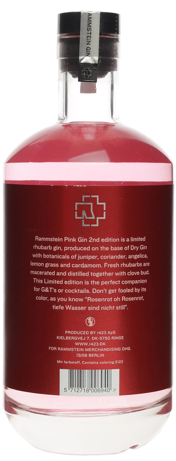 Rammstein Pink Gin Limited Edition 2 bei uns im Shop ka