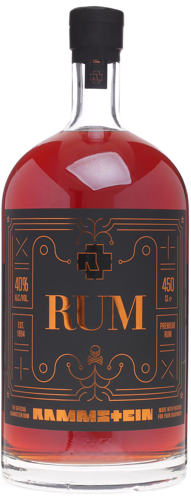 Rammstein Rum 4,5 Liter 40 % Vol. karibischer Rum-Blen