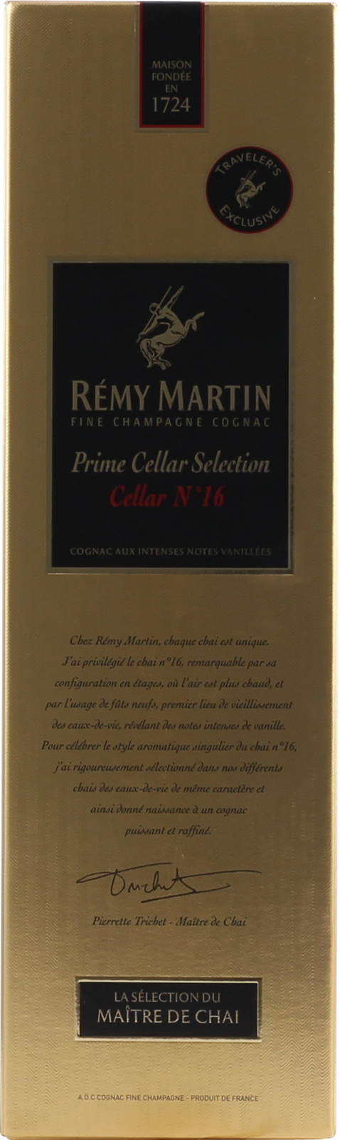 Remy Martin Cellar Master´s Selection No. 16 1,0 Liter