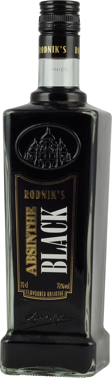 Rodnik`s Absinth Black 0,7 Liter 70% Vol., Absinth aus