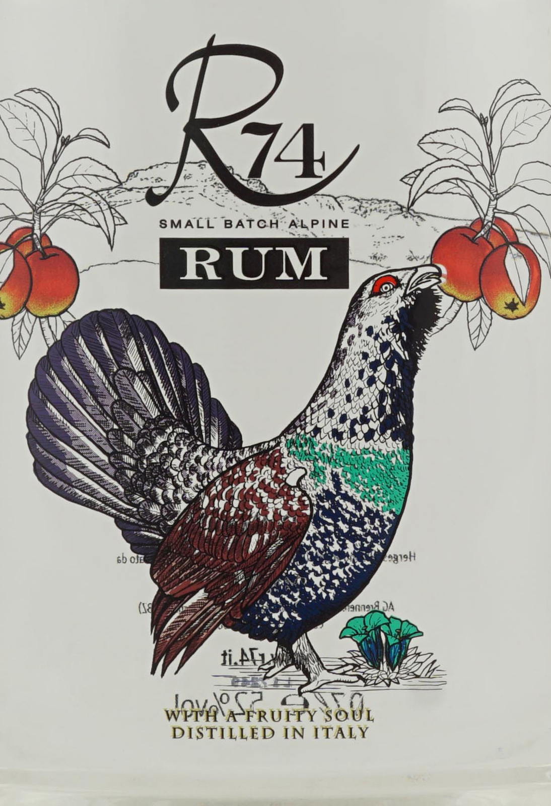 Roner White Rum R74 0,7 Liter 52 % Vol.