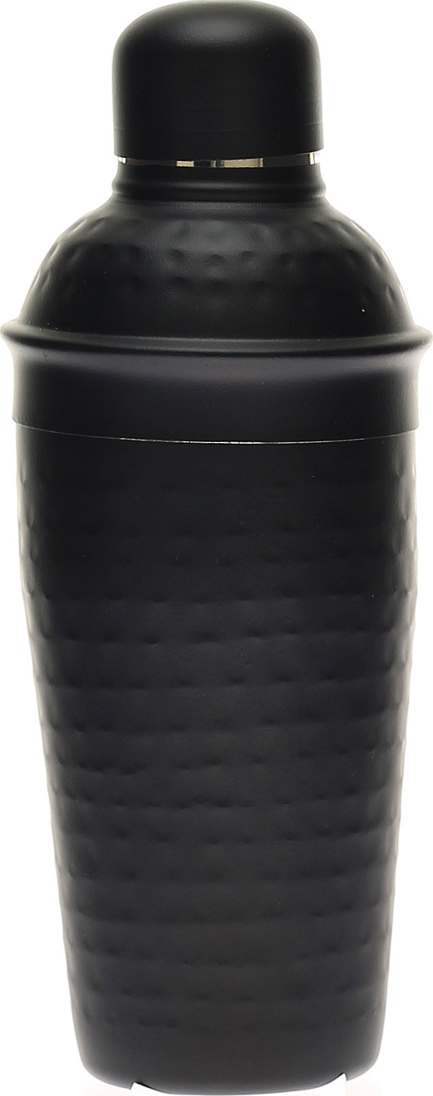 Schwarzer Shaker, elegantes Barzubehör