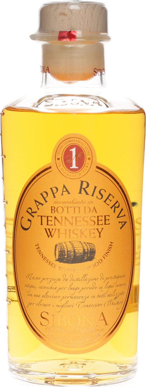Sibona Grappa Botti da Tennessee Whiskey aus Italien