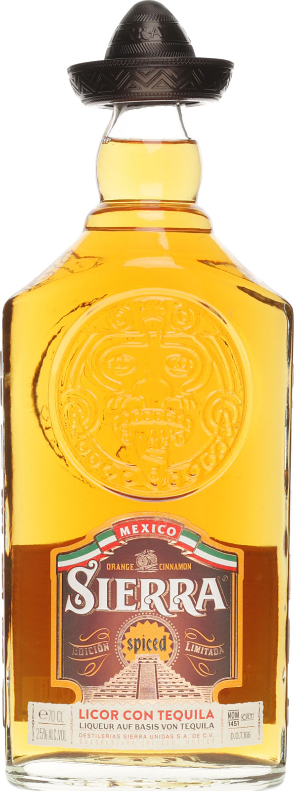 Sierra Spiced (Licor con Tequila) Tequila-Likör 0,7 Lit