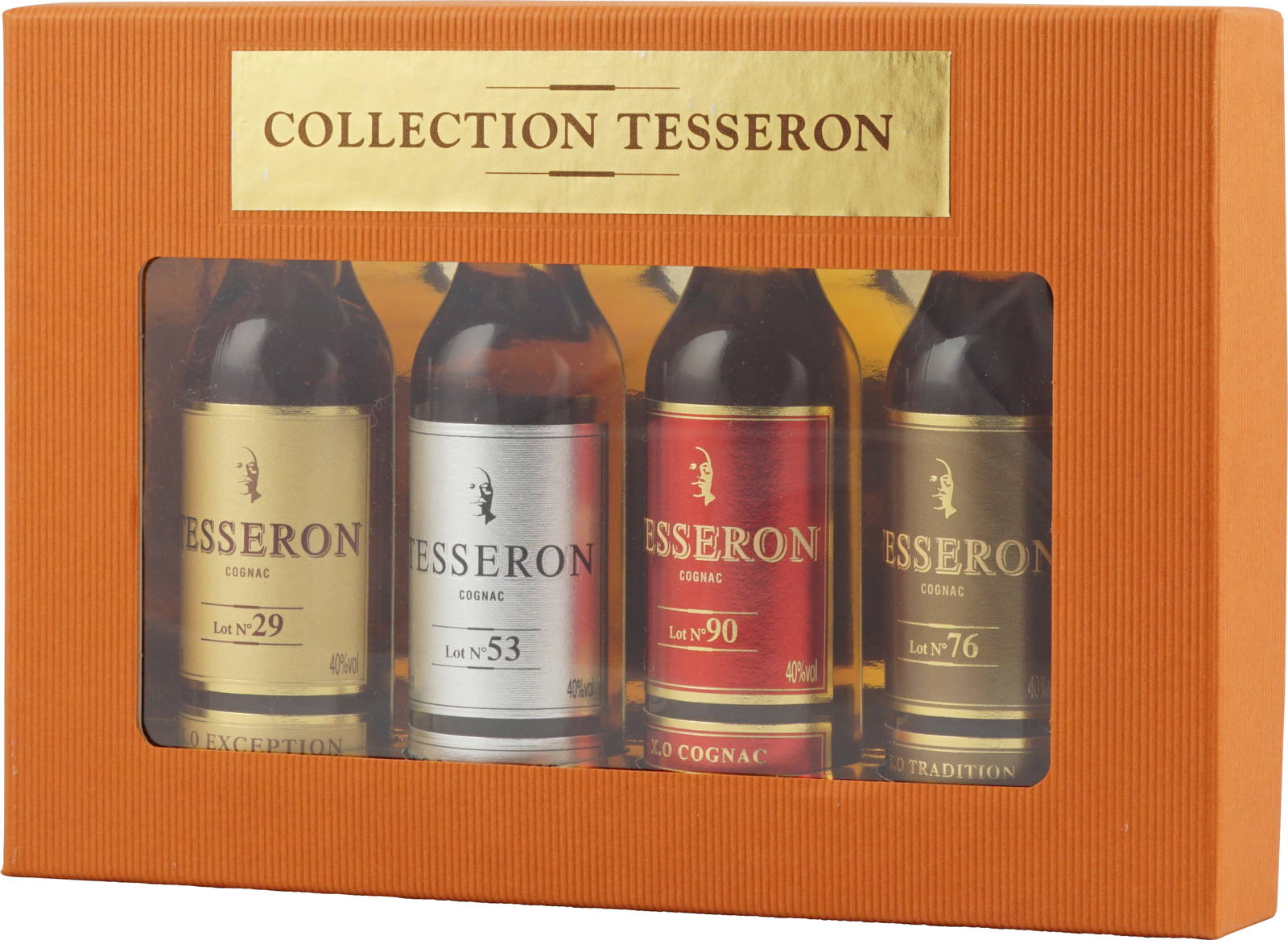TESSERON COGNAC Geschenkset Miniaturen hier online