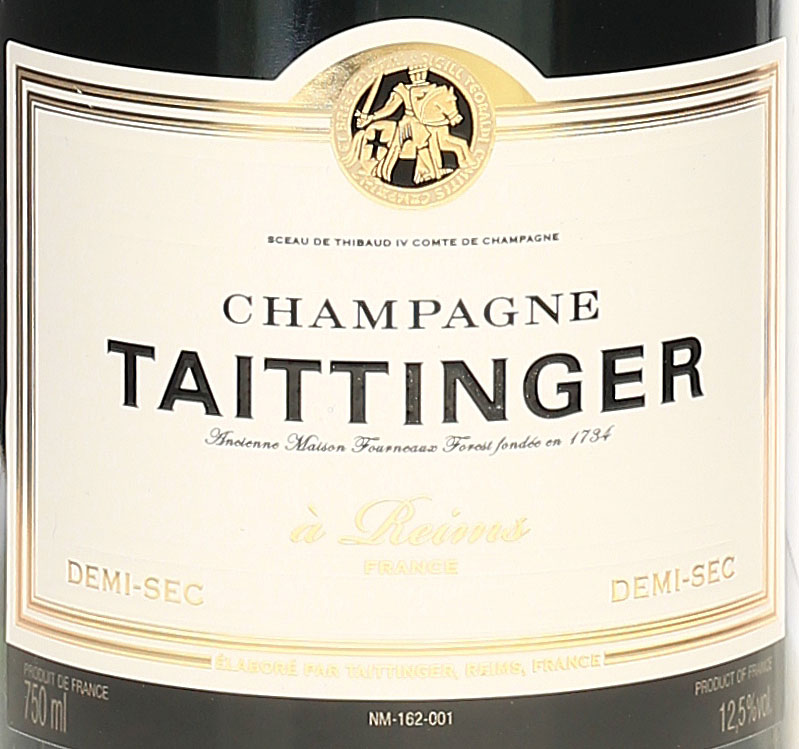 Taittinger Champagne Demi Sec günstig bei uns im Shop k
