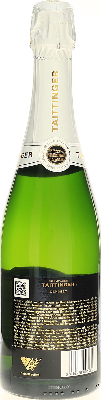 Taittinger Champagne Demi Sec günstig bei uns im Shop k