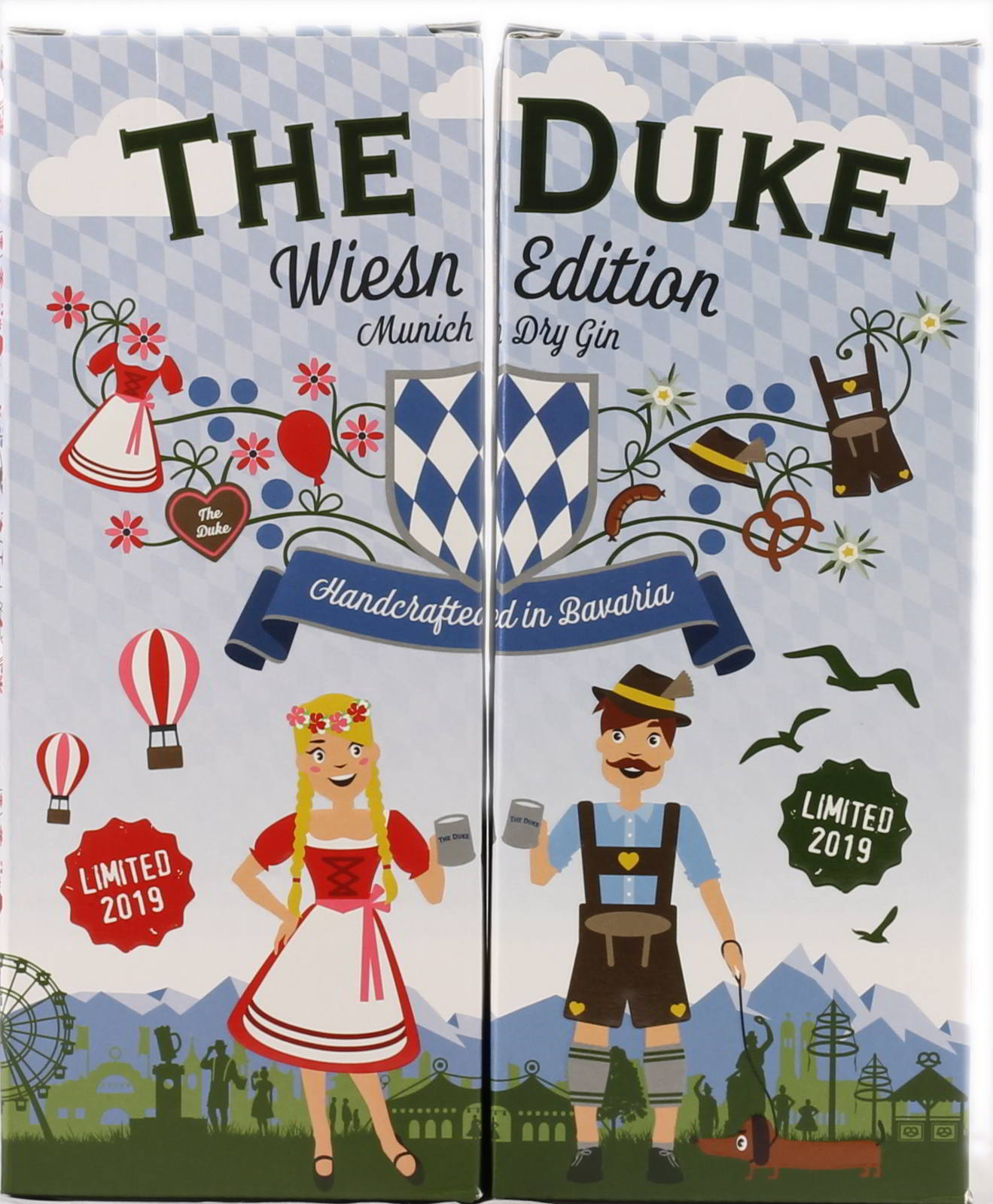The Duke Munich Dry Gin Wiesn Edition BUA BIO, Gaudi