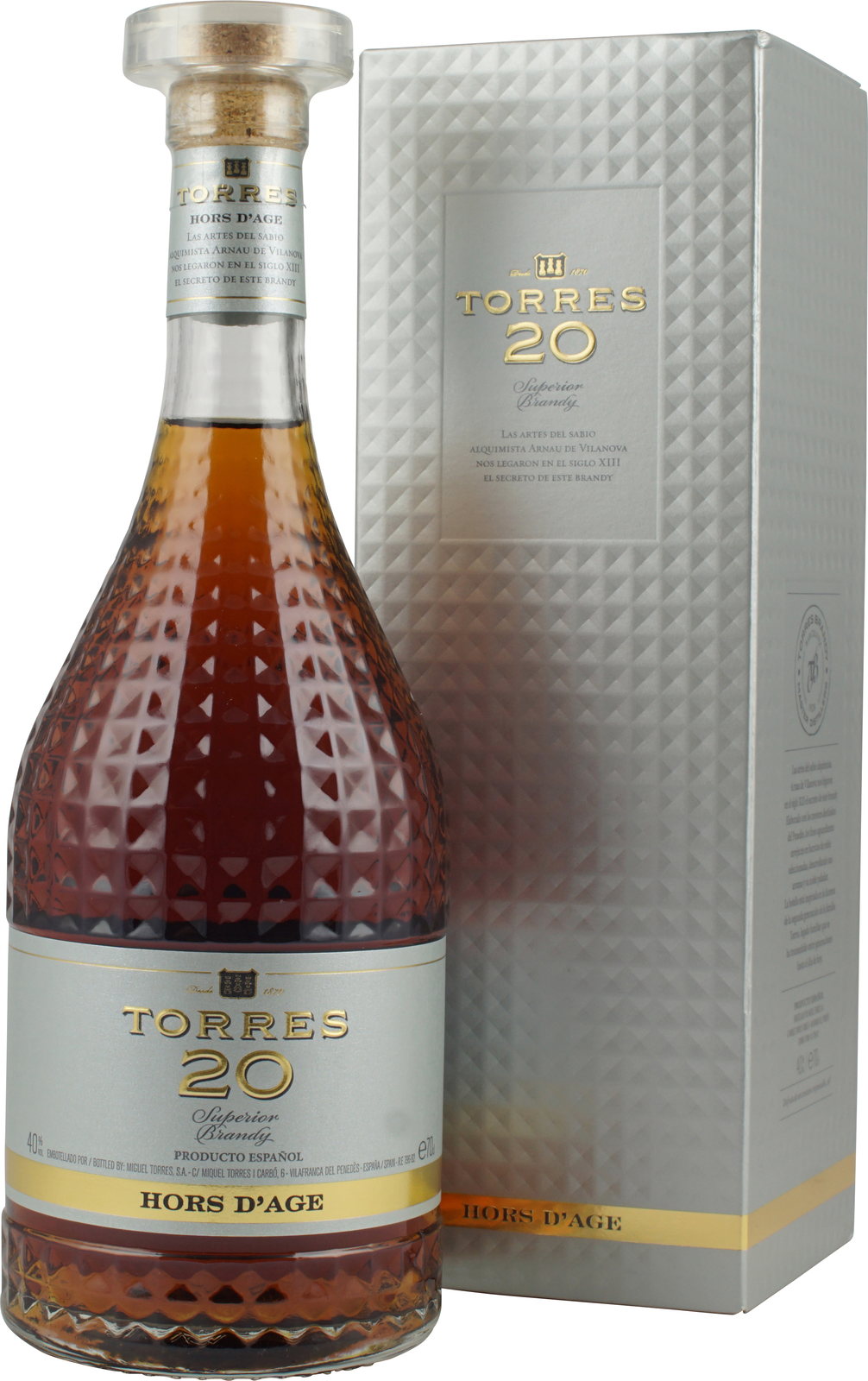 Torres 20 Jahre Hors d´Age hier bei uns im Shop