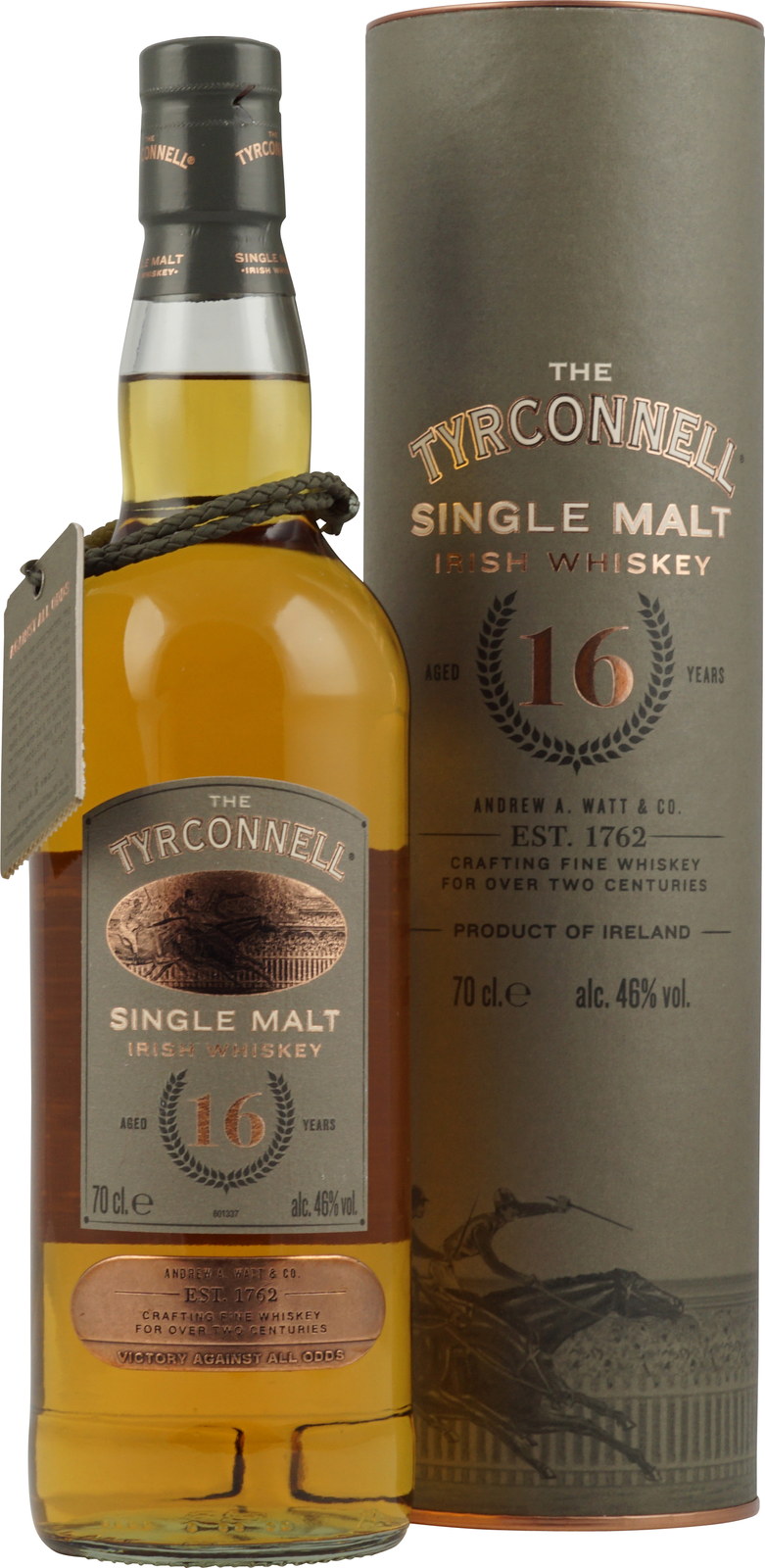 Tyrconnell Single Malt Irish Whiskey 16 Jahre mit 700 m