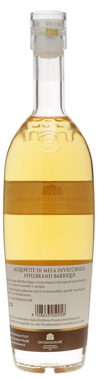 Unterthurner Alter Apfel 0,5 Liter 39 % Vol. bei uns im