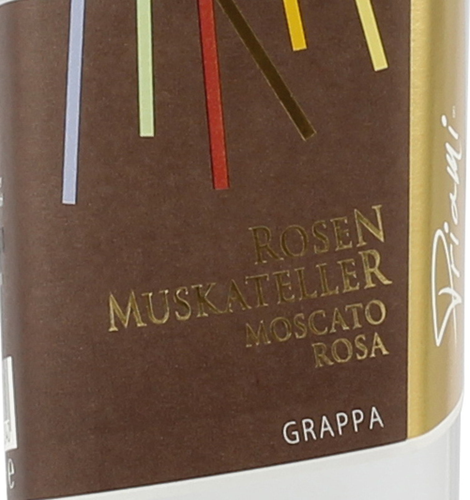 Unterthurner Rosenmuskateller Grappa Priami 0,35 Liter