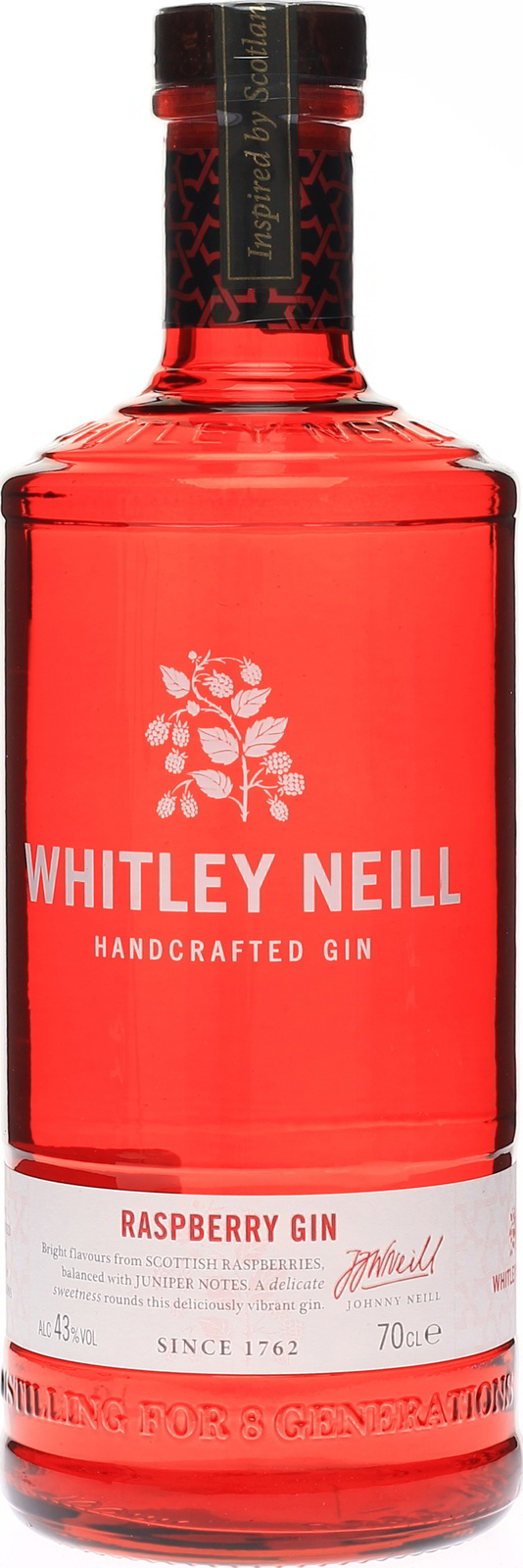 Whitley Neill Raspberry Gin, englischer Gin mit fruchti