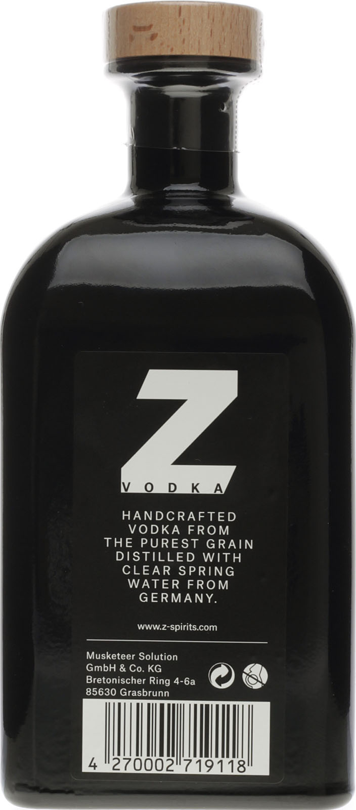 Z Vodka 0,7 Liter 40 % Vol. - get ready