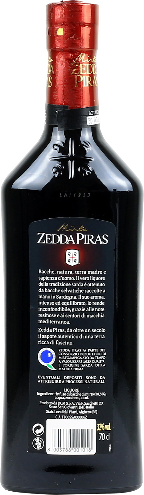 Zedda Piras ist ein herrlicher Myrtenbeere Likör